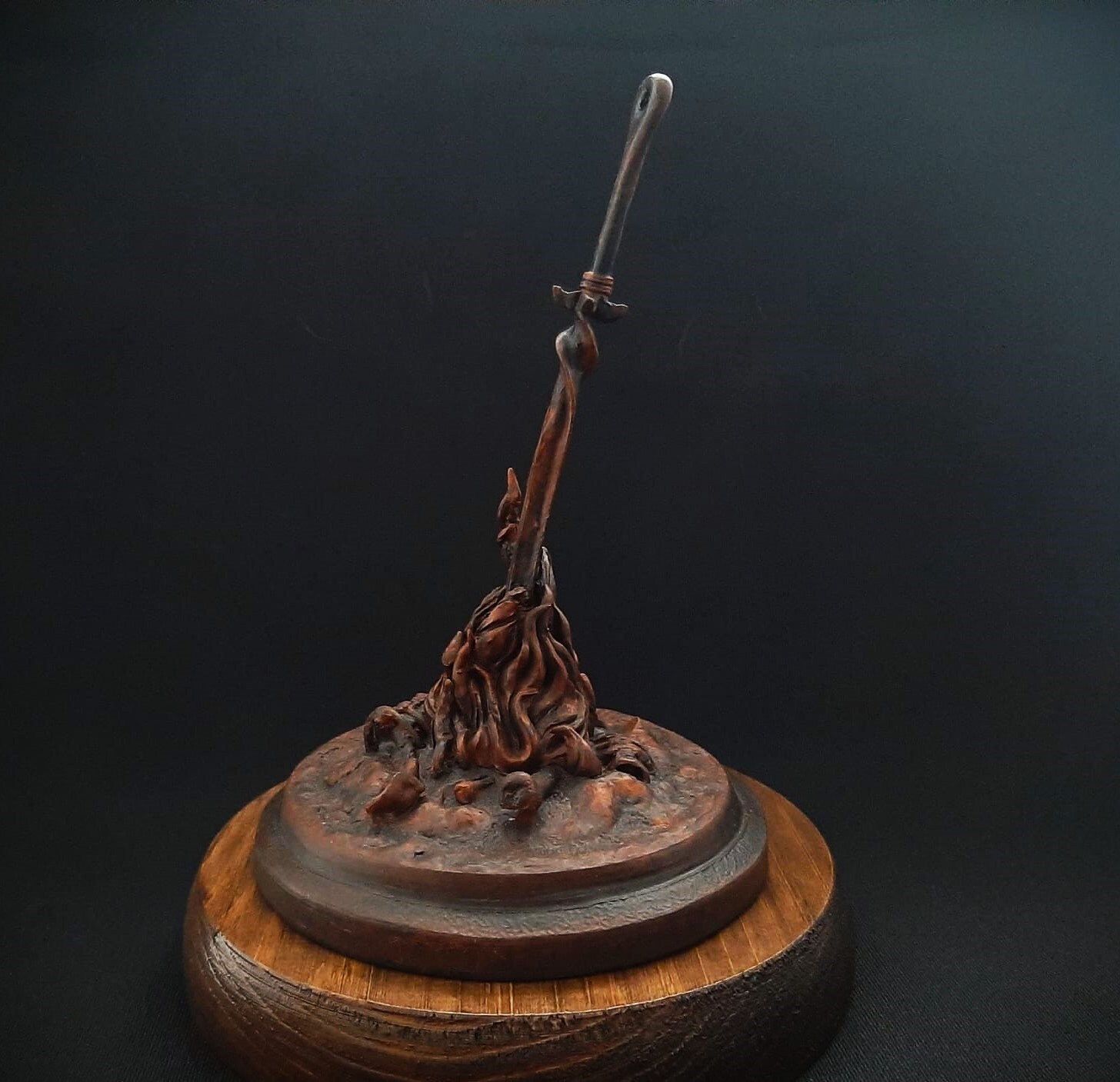 Dark Souls Bonfire Figure, Dark Souls Handmade Resin Figure, Dark Souls ...