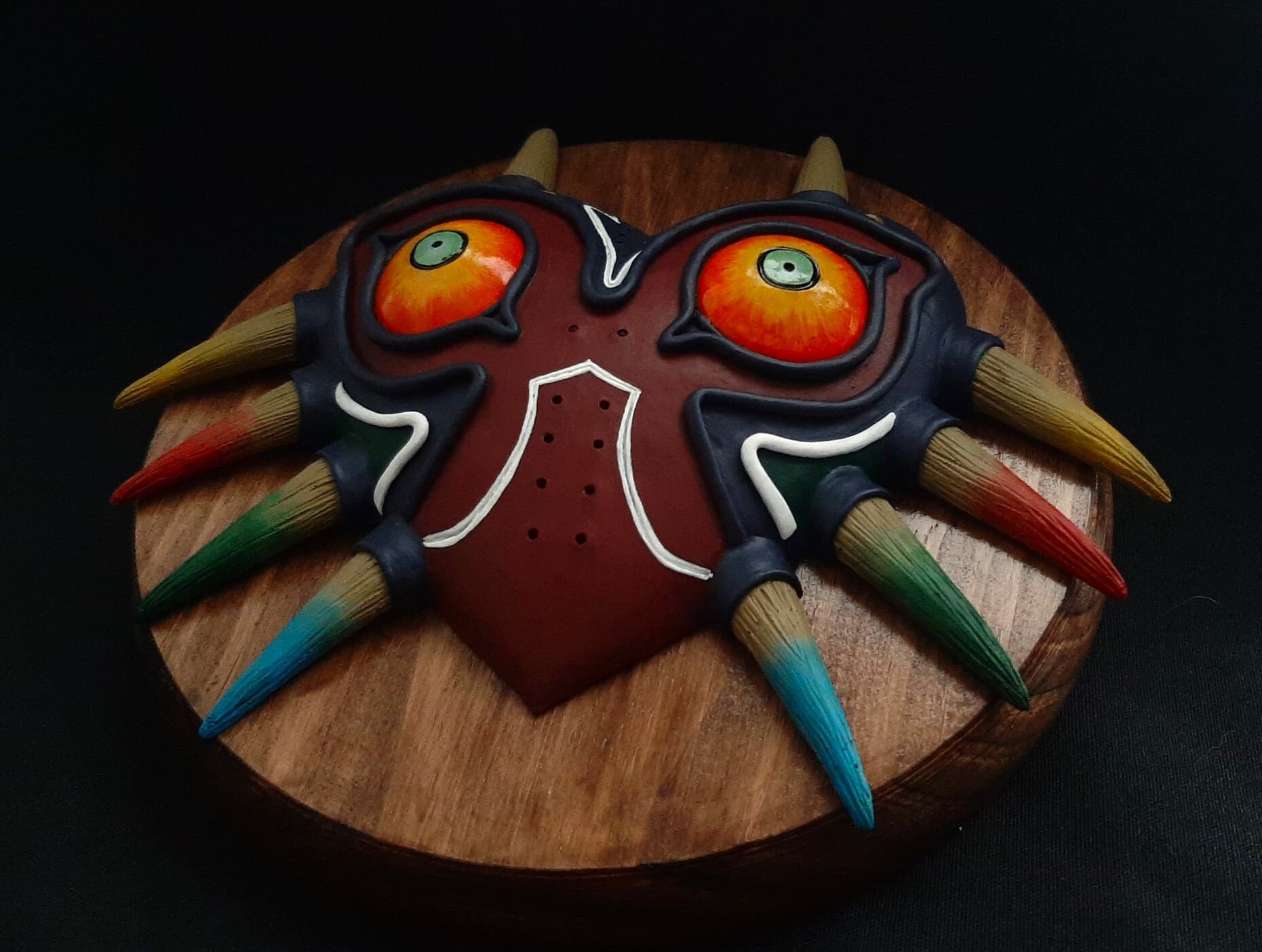 Majora's Mask, Legend of Zelda, Handmade Majora Mask, Zelda Resin ...