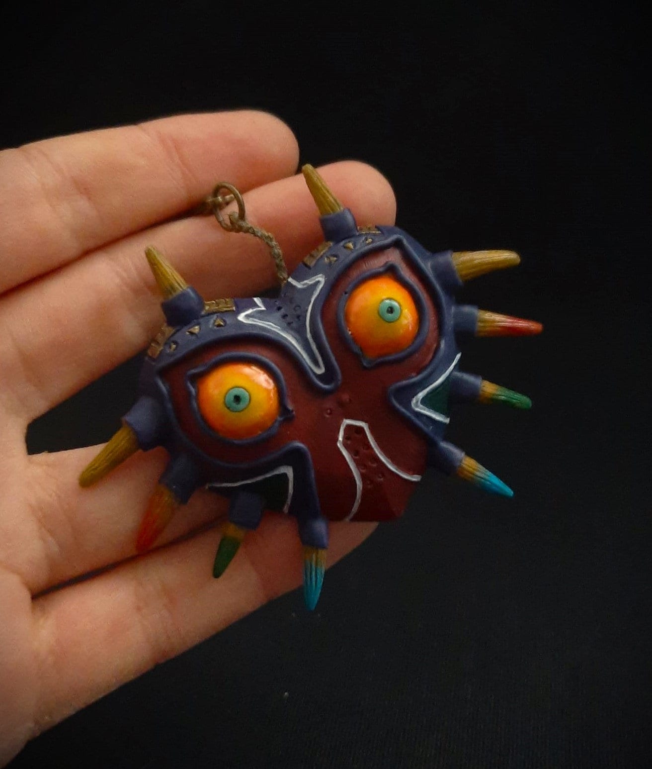 Majora's Mask, Legend of Zelda, Handmade Majora Mask, Zelda Resin ...