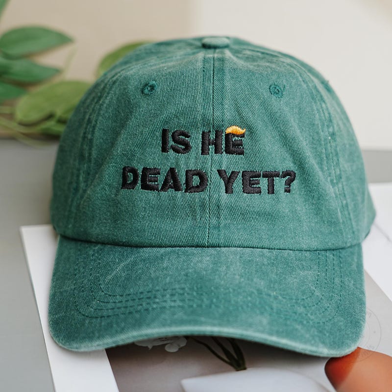 Not Dead yet Cap - Etsy
