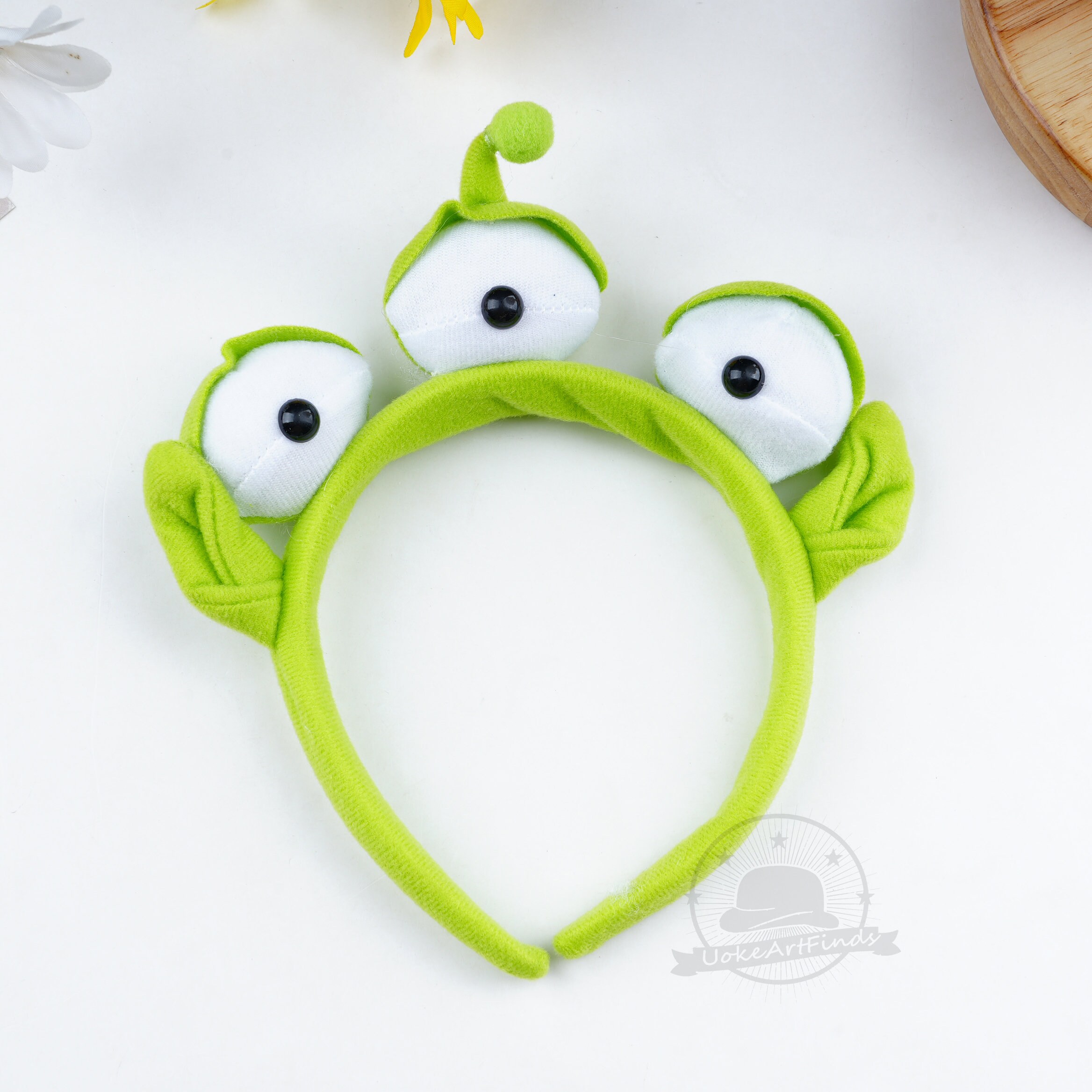 Funny Alien Headband, Green Headband, Creative Anime Alien Headband ...