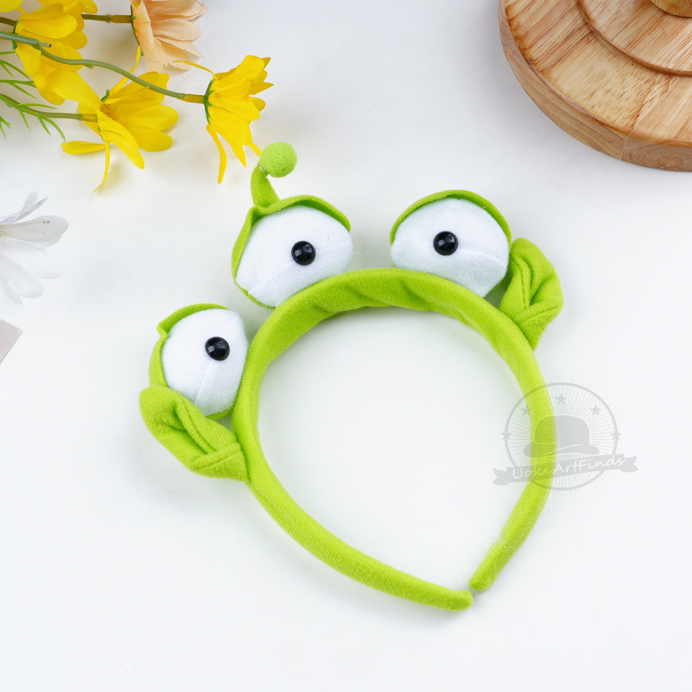 Funny Alien Headband, Green Headband, Creative Anime Alien Headband ...