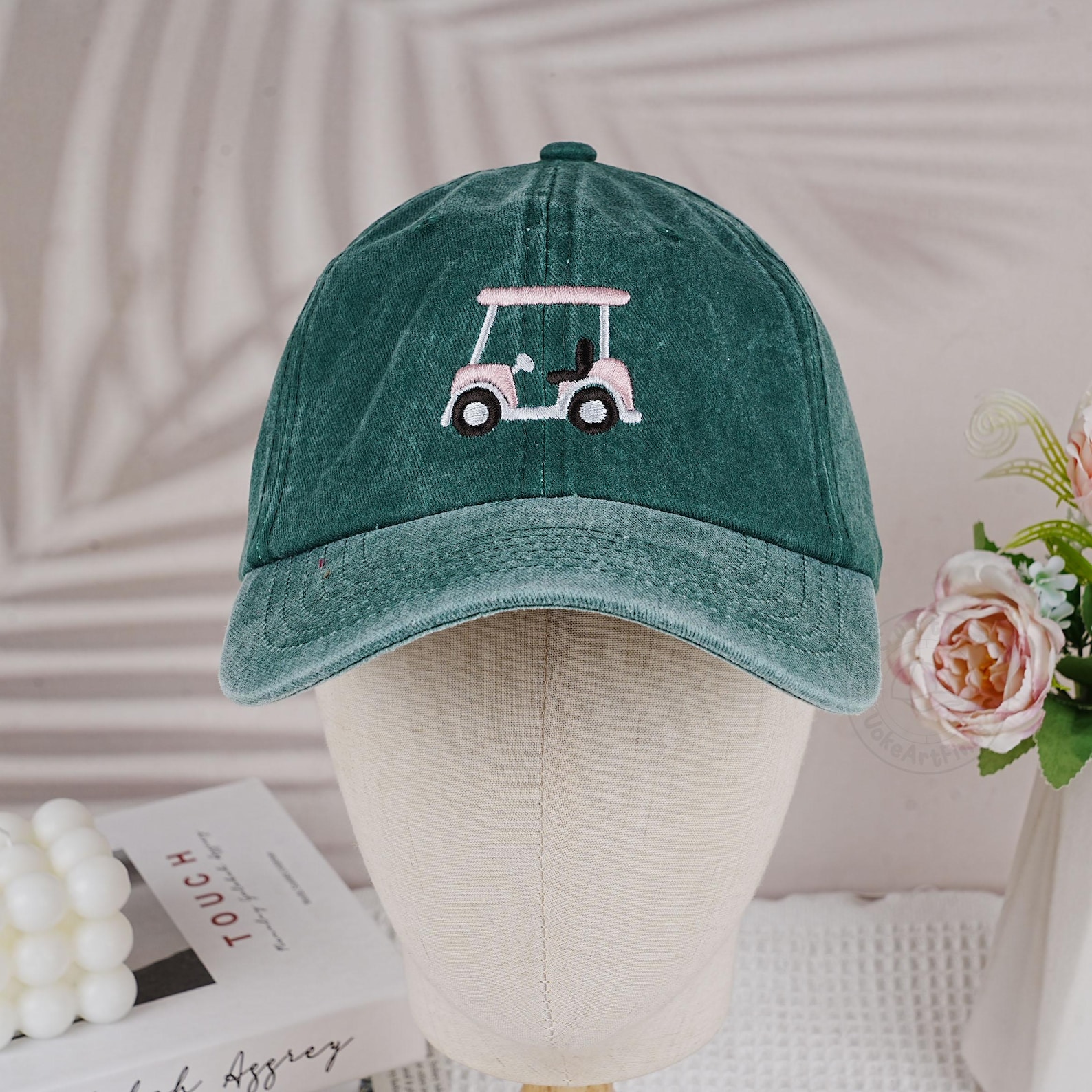 Custom Embroidered Golf Cart Hats, Vintage Golf Baseball Hats, Creative ...