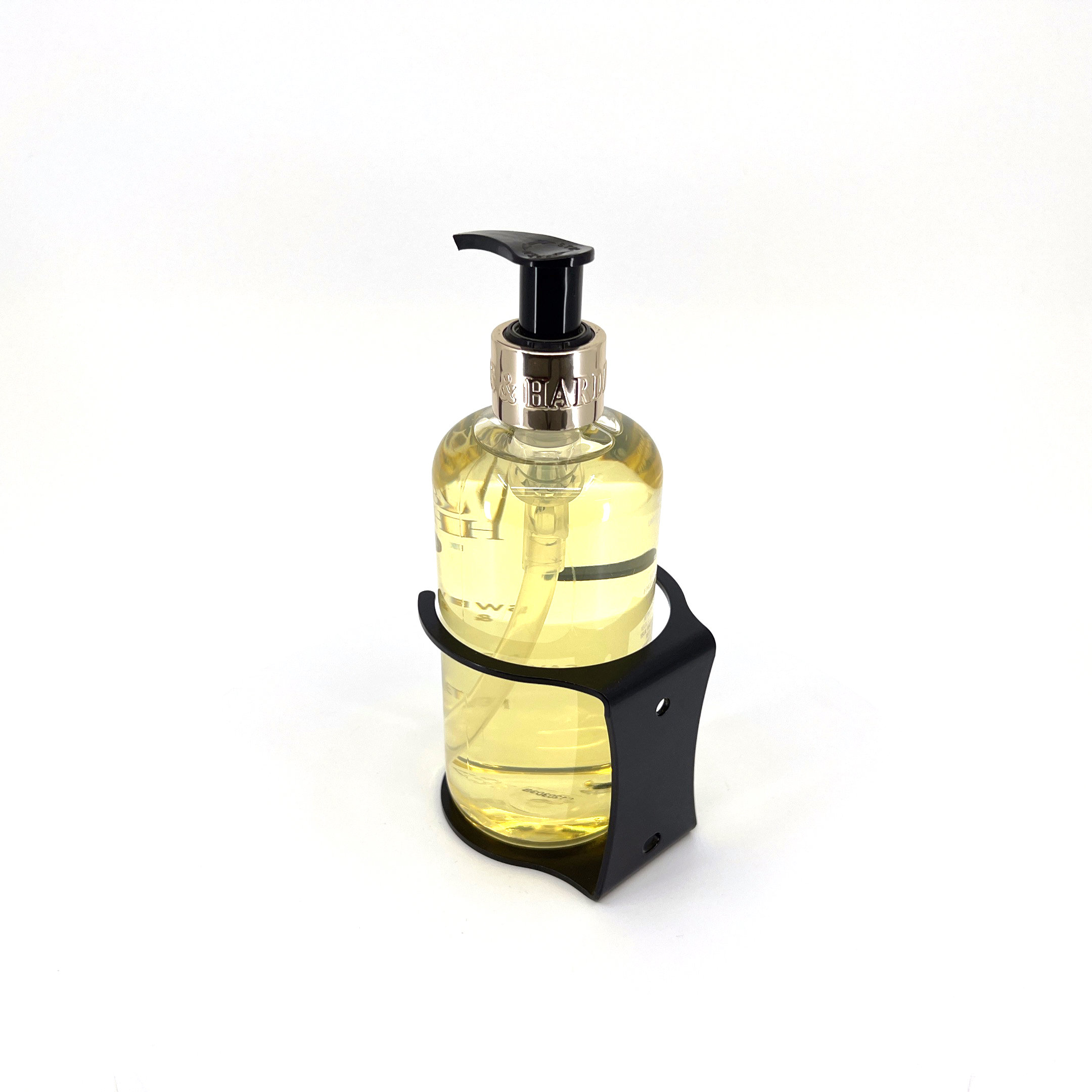Single Caddy Style Black Soap Dispenser Wall Bracket to Suit Many Major ...