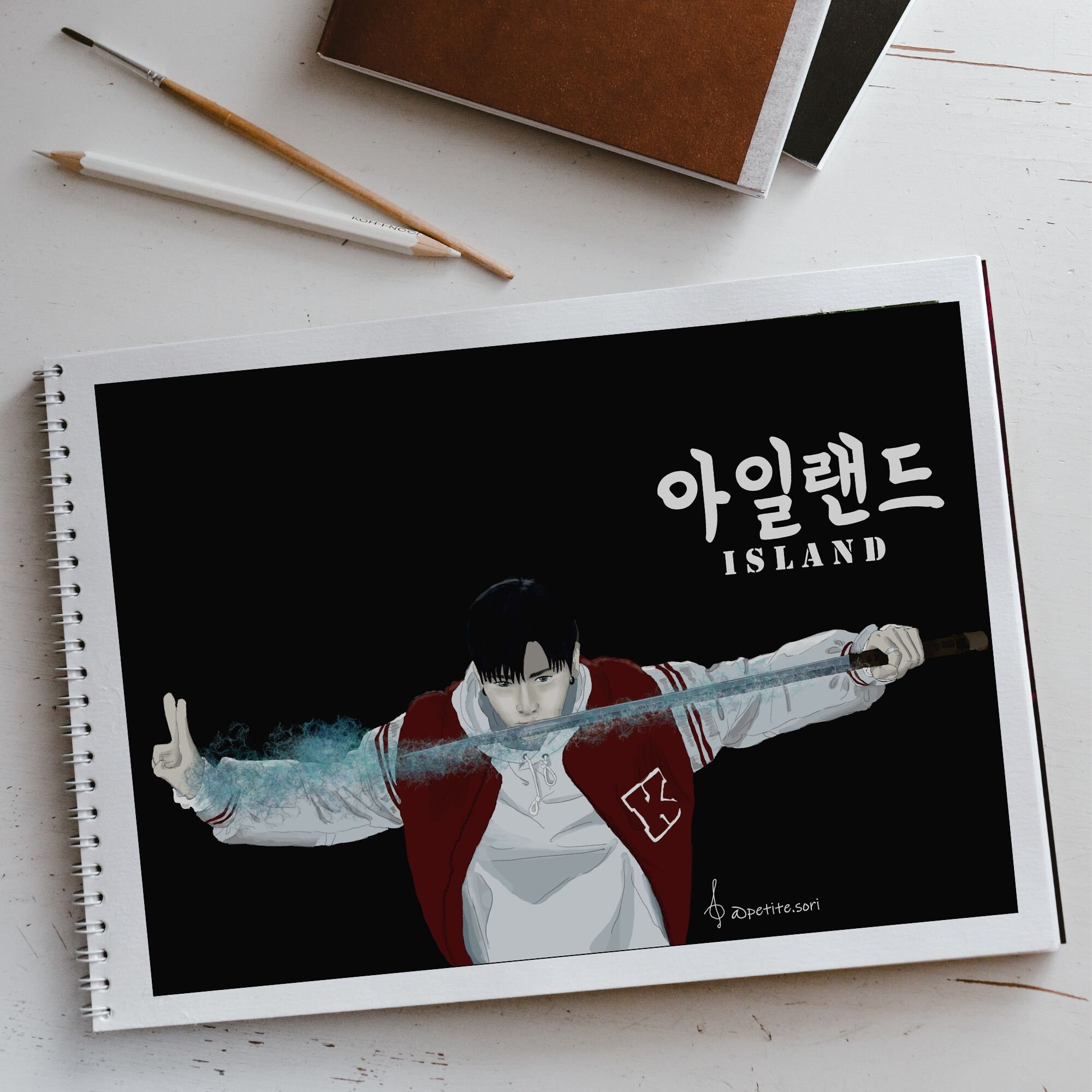 Kdrama Island Priest Johan cha Eun Woo Printable Wall Art Poster ...