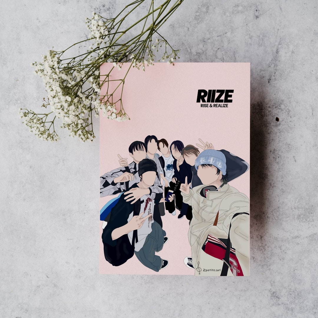 Kpop RIIZE Printable Digital Wall Art Digital Download - Etsy