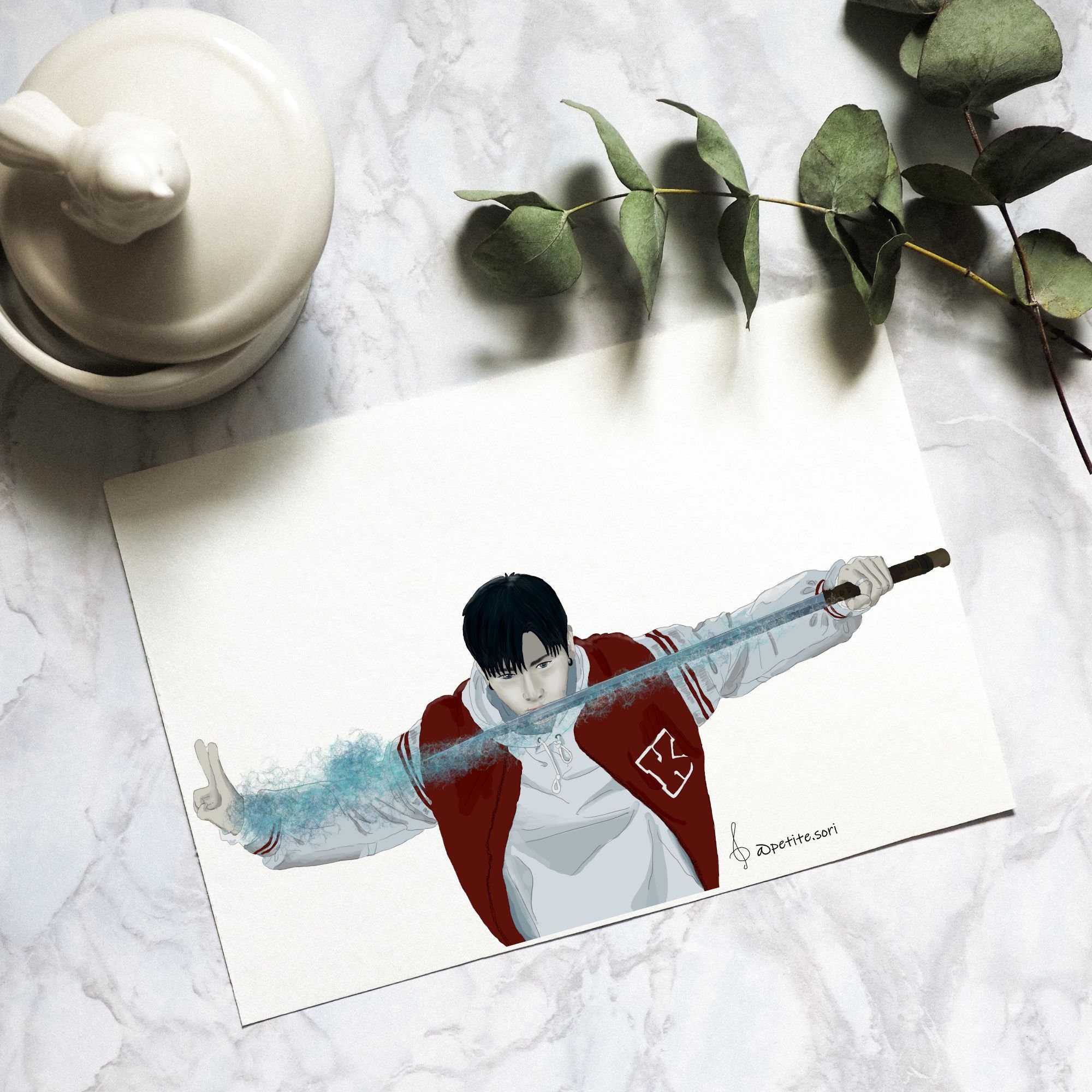 Kdrama Island - Priest Johan (cha Eun Woo) Printable Wall Art Poster ...