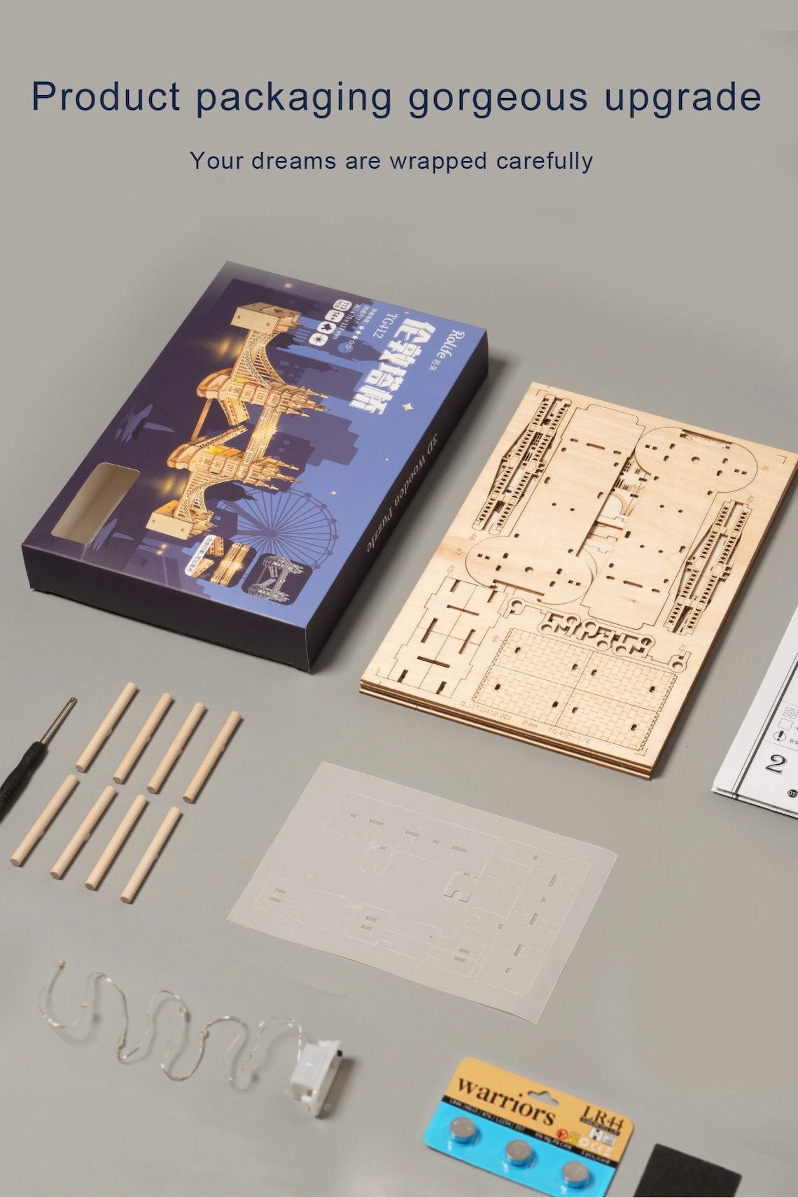 European Architecture 3D Wooden Puzzle DIY Assemble for Kids - Etsy