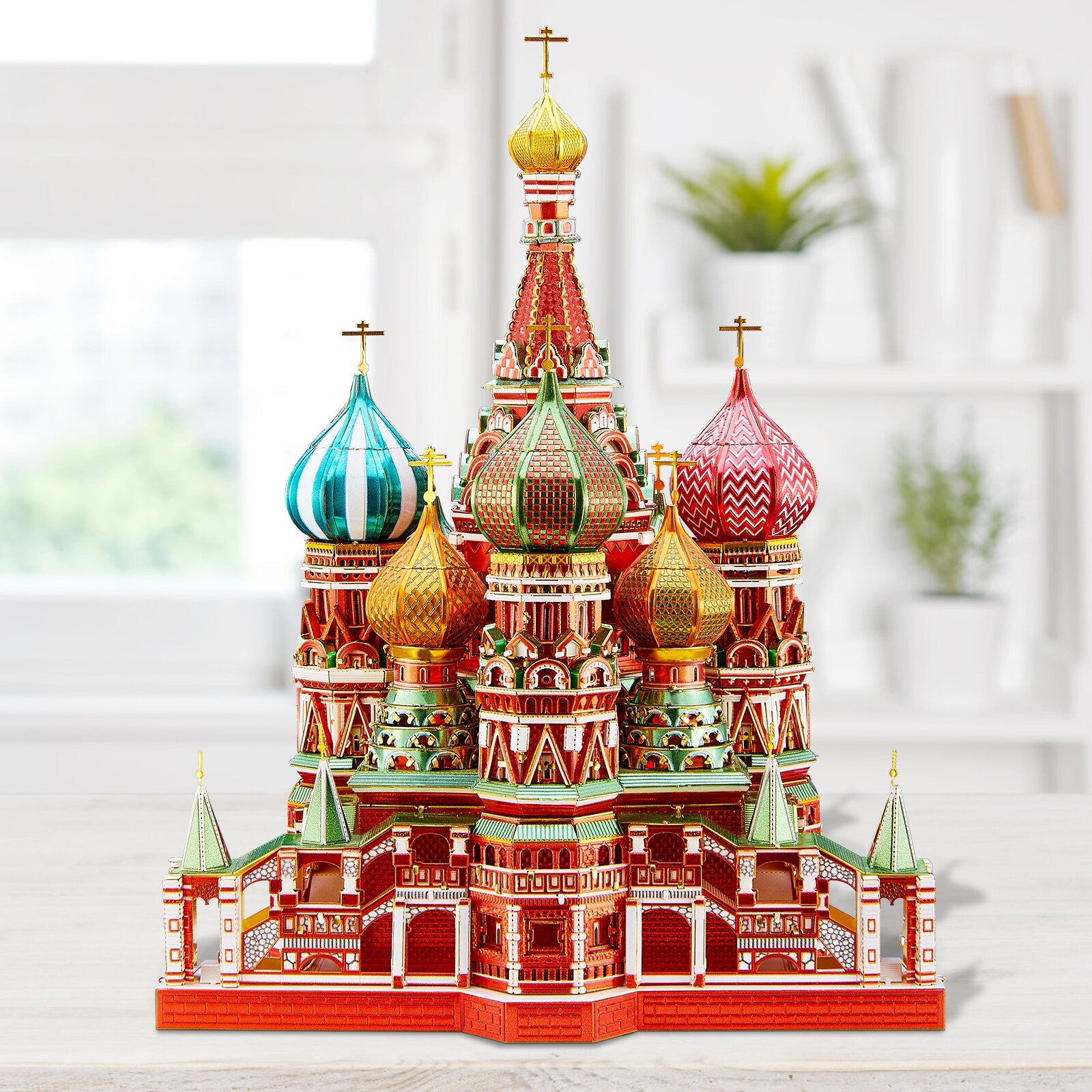 3D Metal Puzzle of St Basil's Cathedral Mini Model for Kids and Adults ...