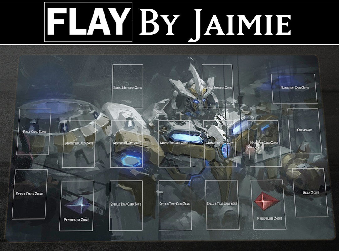 YGO Playmat Divine Arsenal AA Zeus With Free Carry Bag | Premium Fabric ...