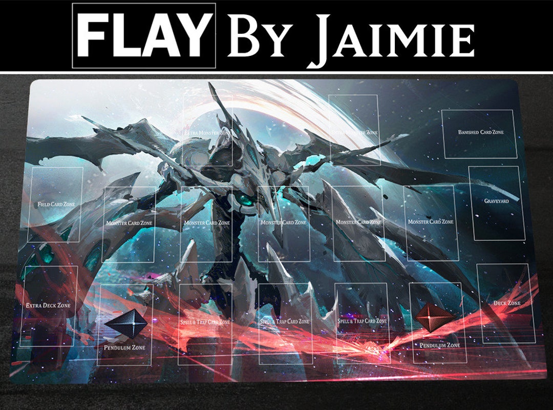 YGO Playmat Shooting Quasar Dragon With Free Carry Bag | Premium Fabric ...