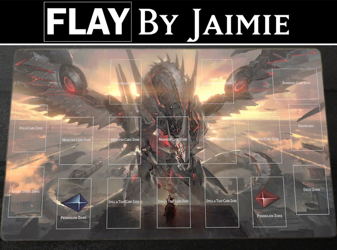 YGO Playmat Cyber Dragon Infinity With Free Carry Bag | Premium Fabric ...