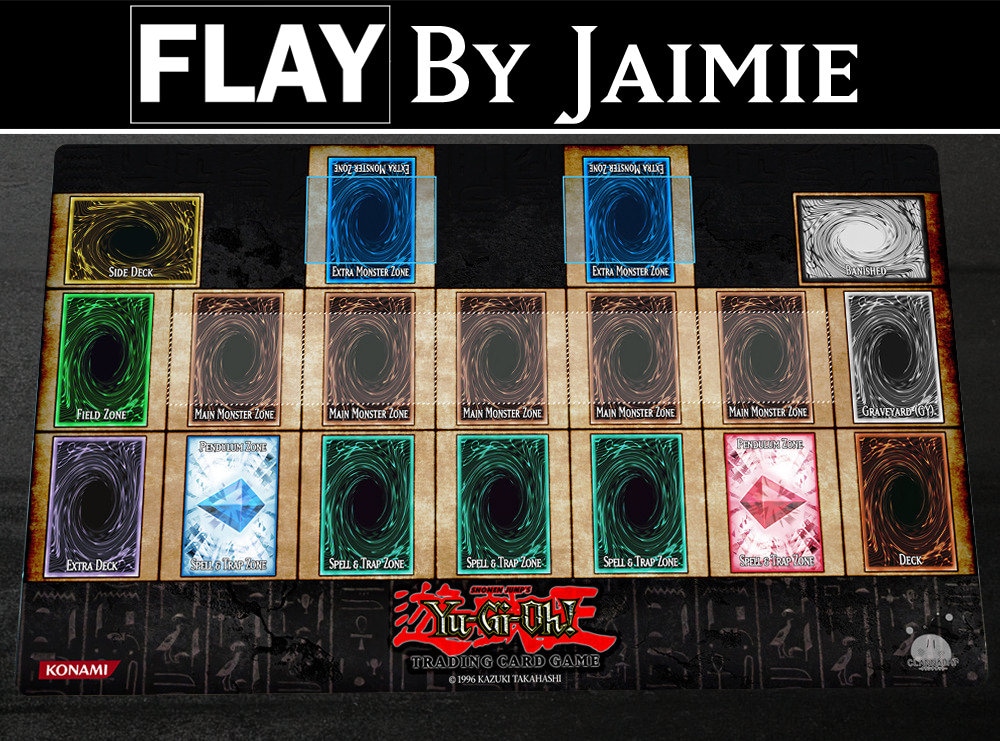 YGO Playmat Classic Old-school Design With Free Carry Bag | Premium ...