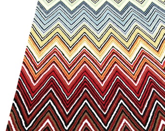 Zig Zag Carpet Rug - Etsy
