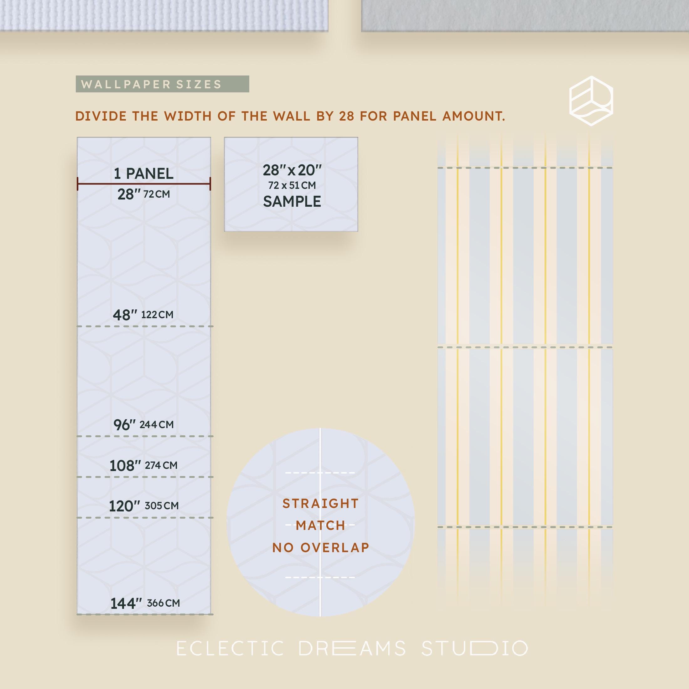 Butter Yellow & Baby Blue Pinstripe Wallpaper — Peel and Stick Soft ...