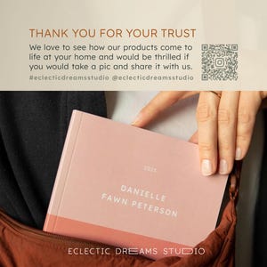 Modern Beige Notebook With Custom Name Student Planner Spiral Notebook ...