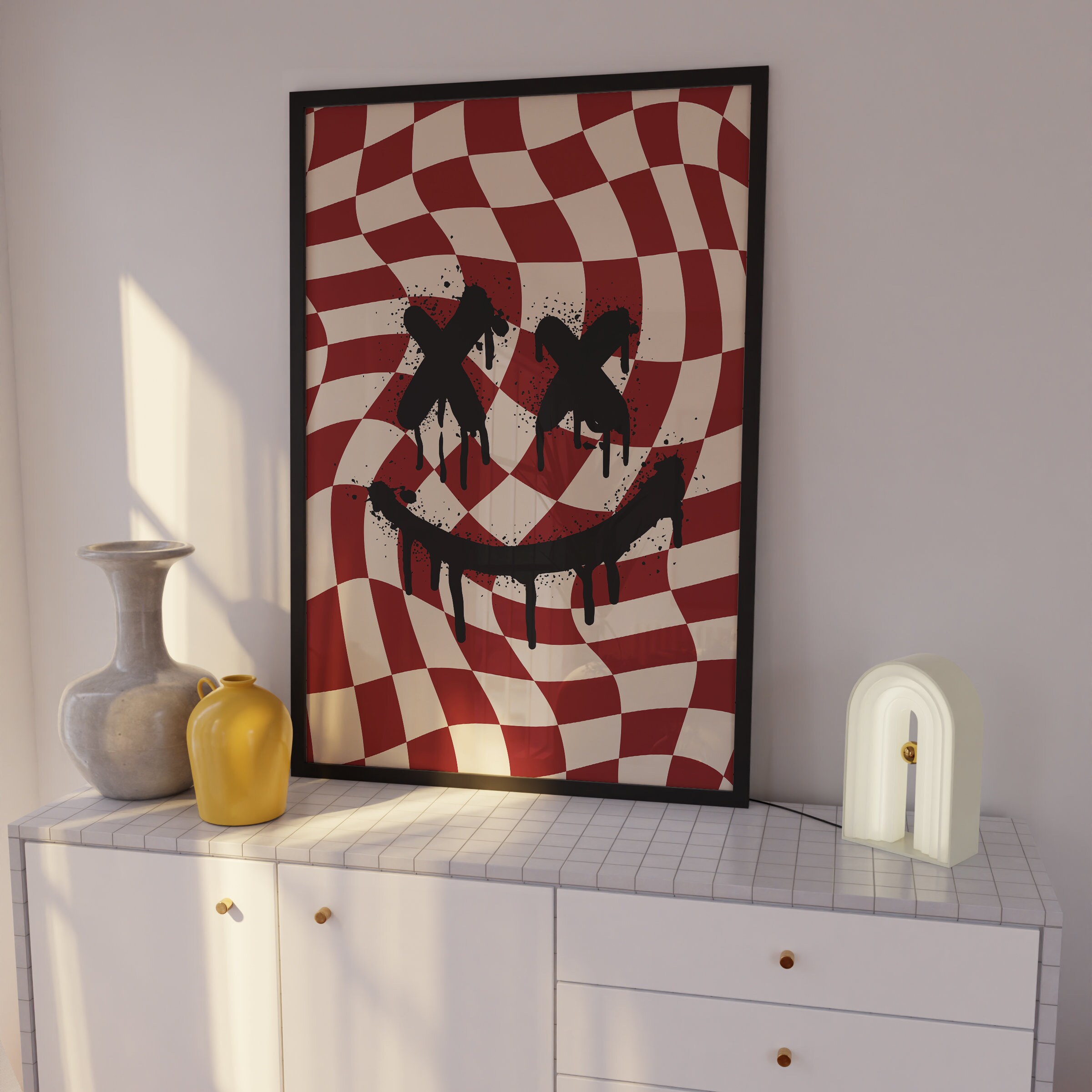 Print Out Poster Wandkunst Trendy, Funky Retro Poster, Downtown Girl ...