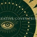 Emerald Green Gold Celestial Set of 3 Prints | Celestial Decor | Green ...
