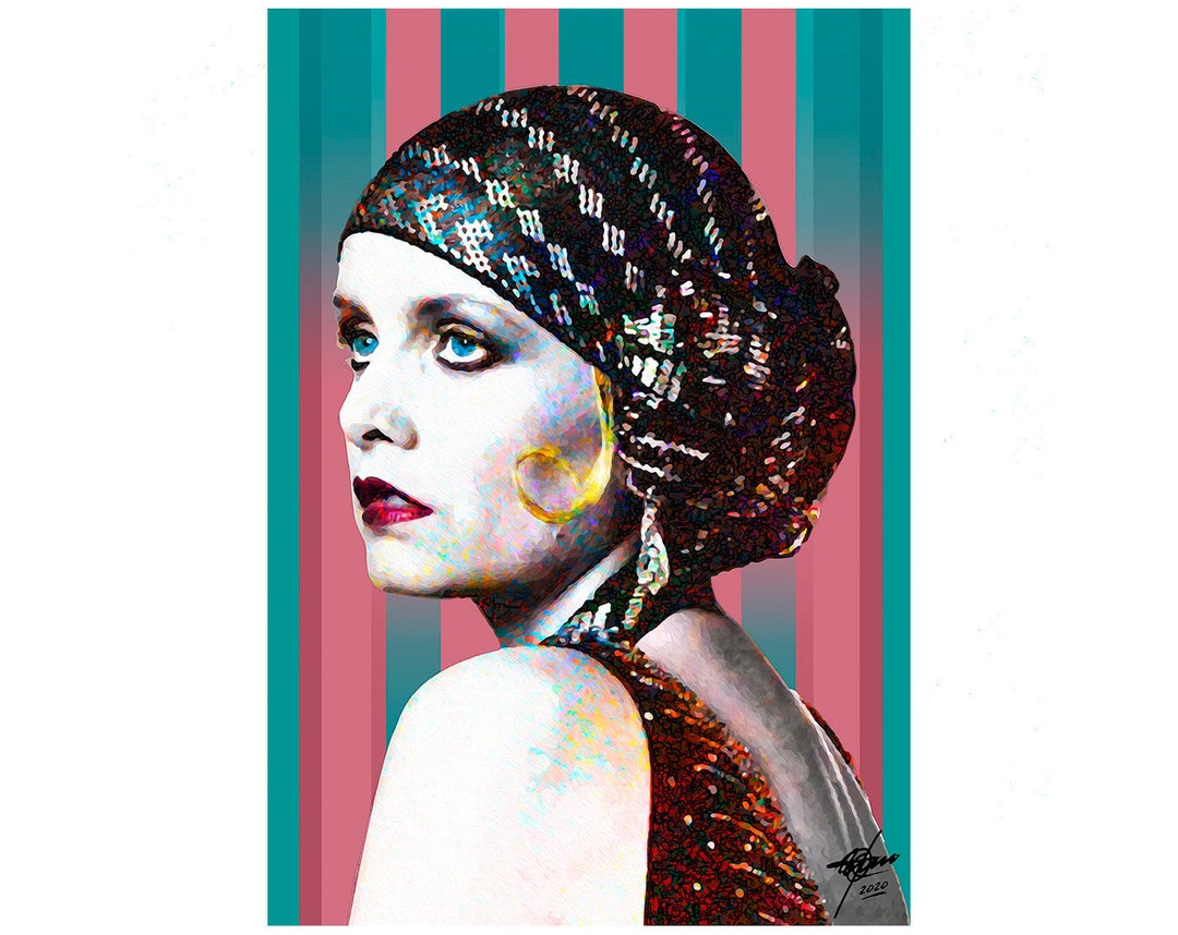 Decorative Sheet, Actress Sheet, Iconic Film Poster, Popart Poster ...