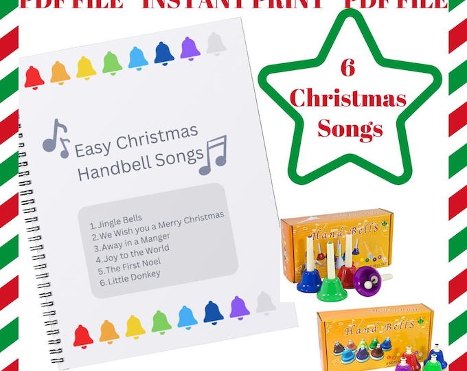 We Wish You a Merry Christmas Handbell Chart - Etsy