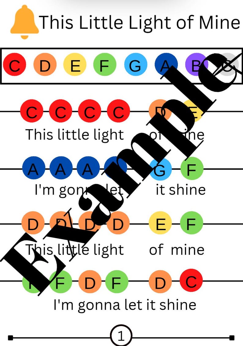 6 Religious Songs for Handbells and Deskbells - Etsy