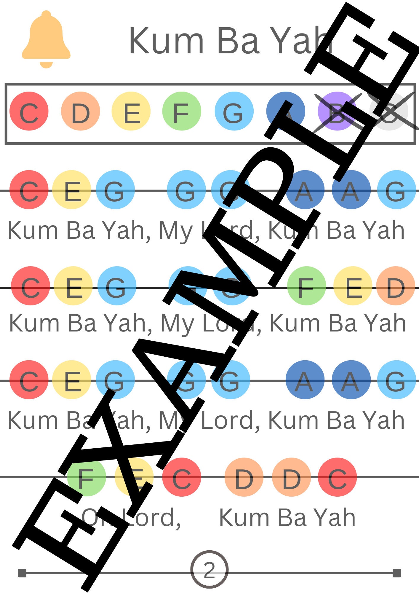 6 Religious Handbell Songs - Etsy