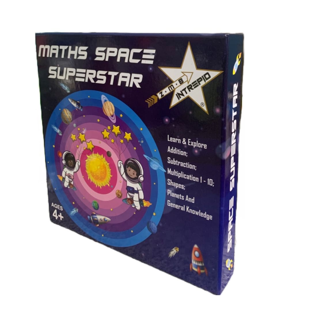 Educational Game Maths Space Superstar - Etsy
