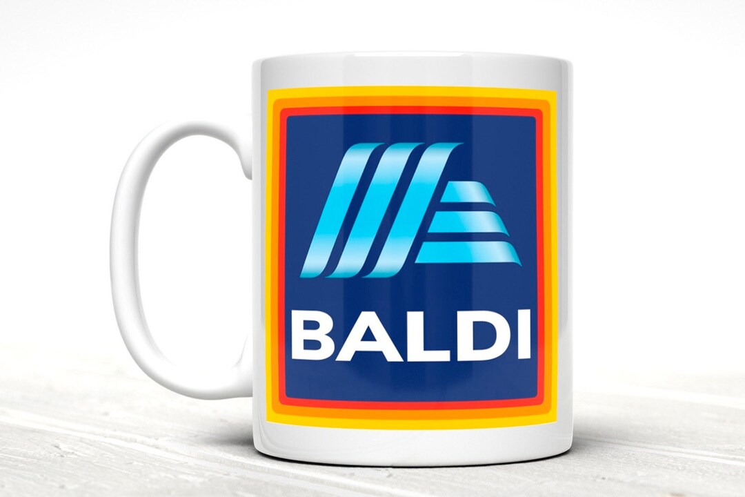 Baldi Aldi Dd Mug, Fathers Day, Dads Pun Mug, Funny Pun Gift Mug - Etsy