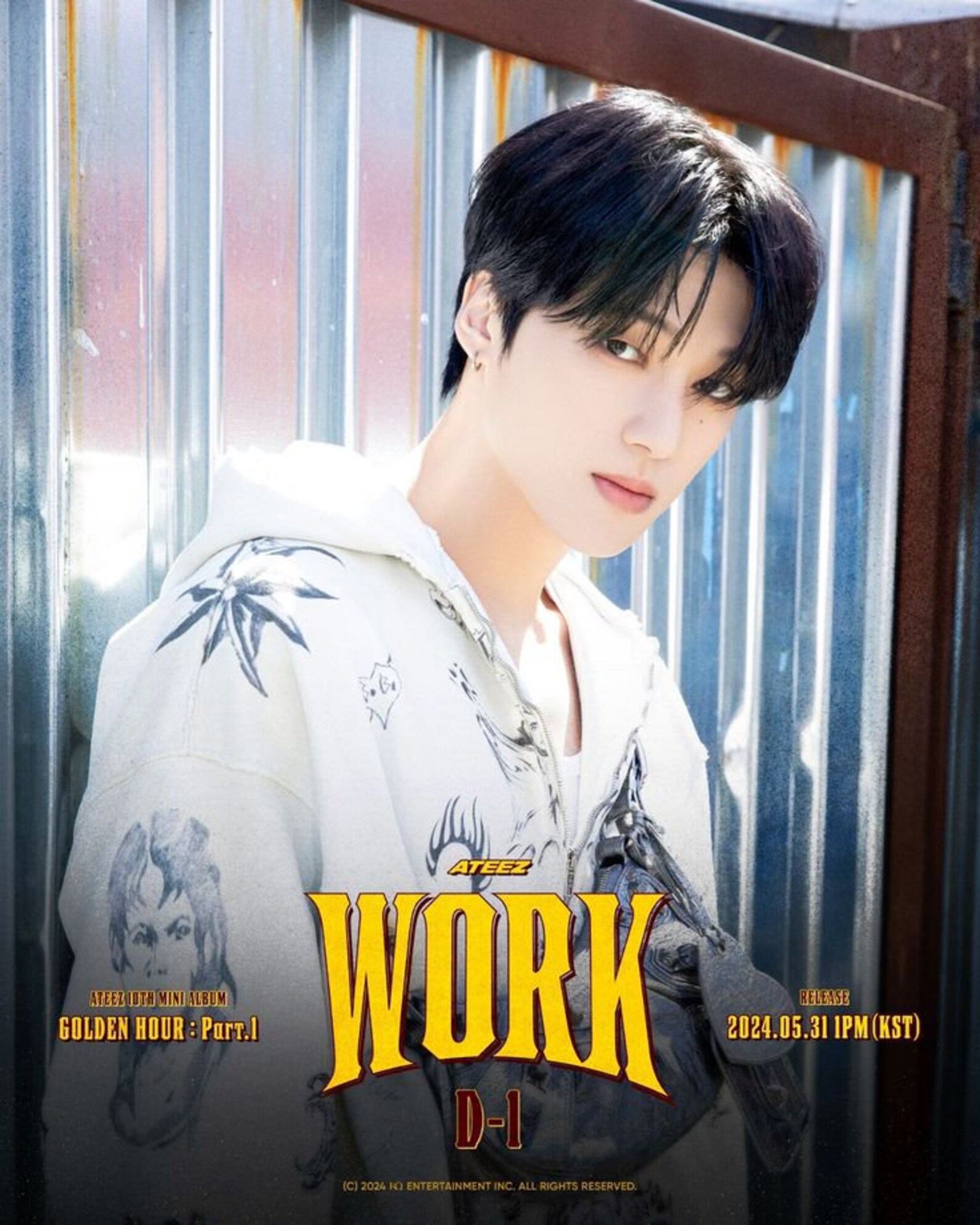 ATEEZ Concept Photos for New Song WORK - Etsy