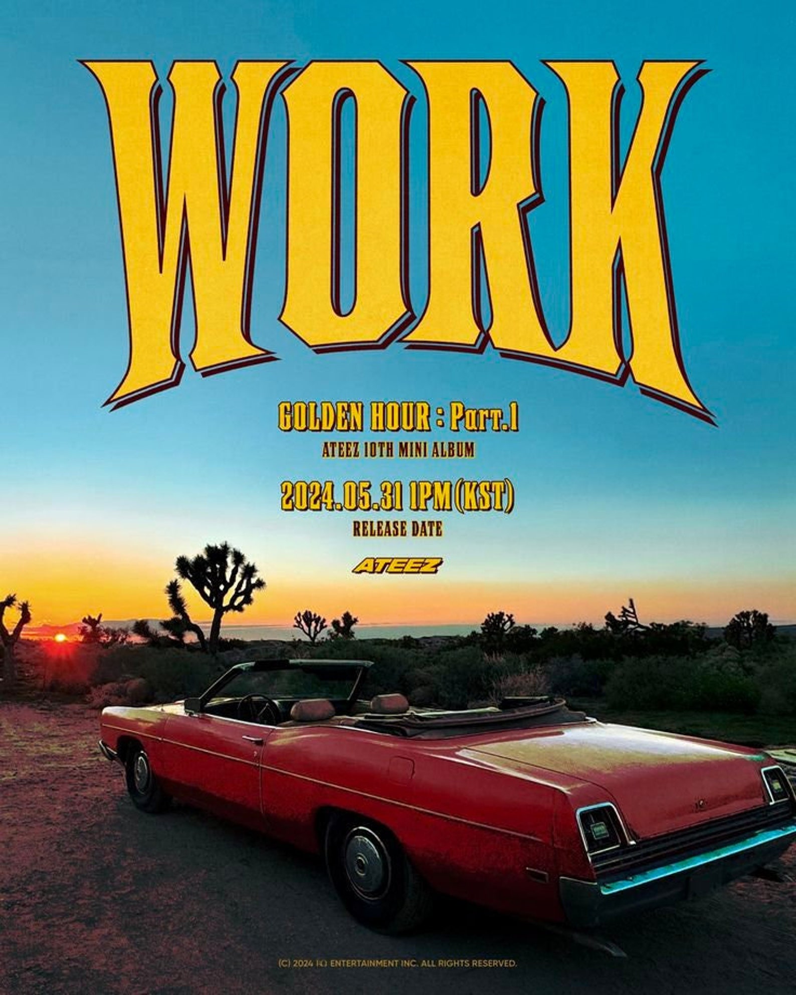 ATEEZ Concept Photos for New Song WORK - Etsy