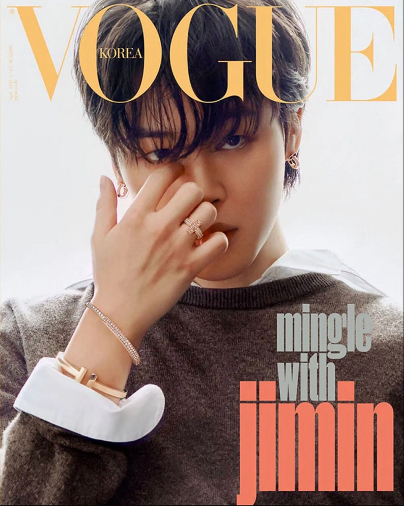 JIMIN THREE Vogue Korea Magazine Covers - Etsy