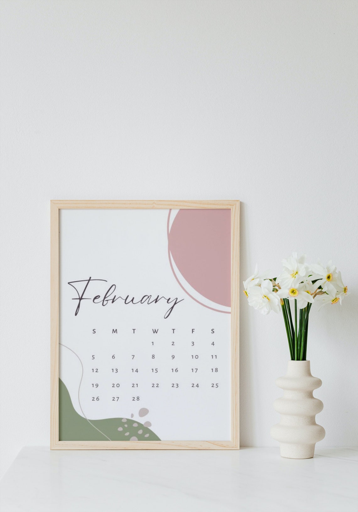 2023 Monthly Calendar Digital Calendar Printable Calendar - Etsy