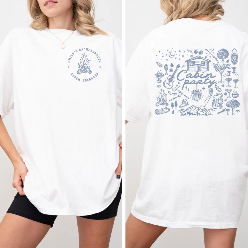 Cabin Crew Bachelorette Party Shirts Camp Bachelorette Shirts Mountain ...