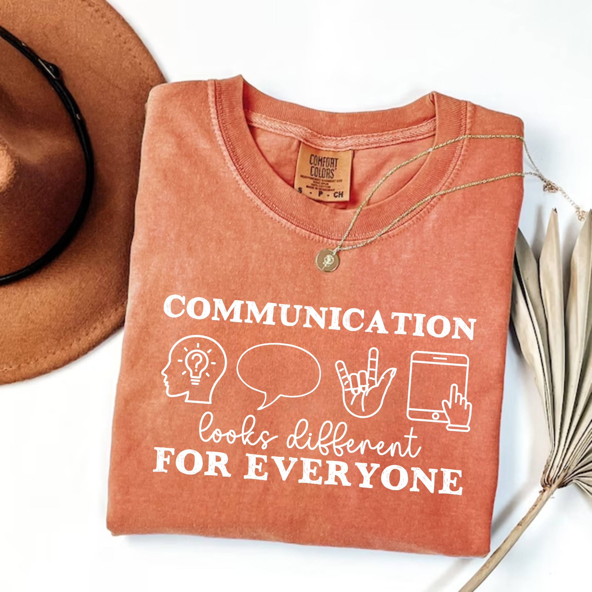 Communication Looks Different for Everyone Shirt Speech Therapy ...