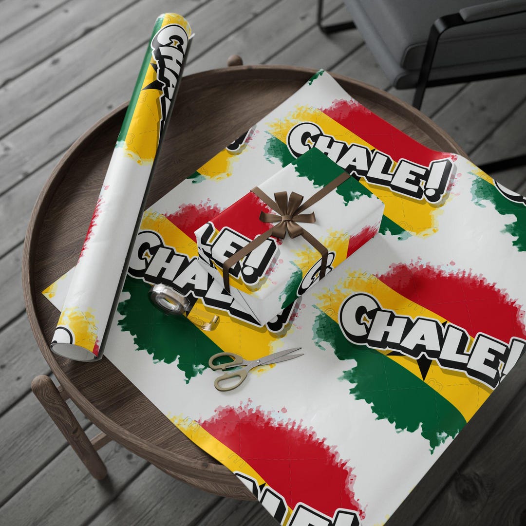 Chale Ghanaian Wrapping Paper Christmas Ghana Print Giftful Wrap Retro ...