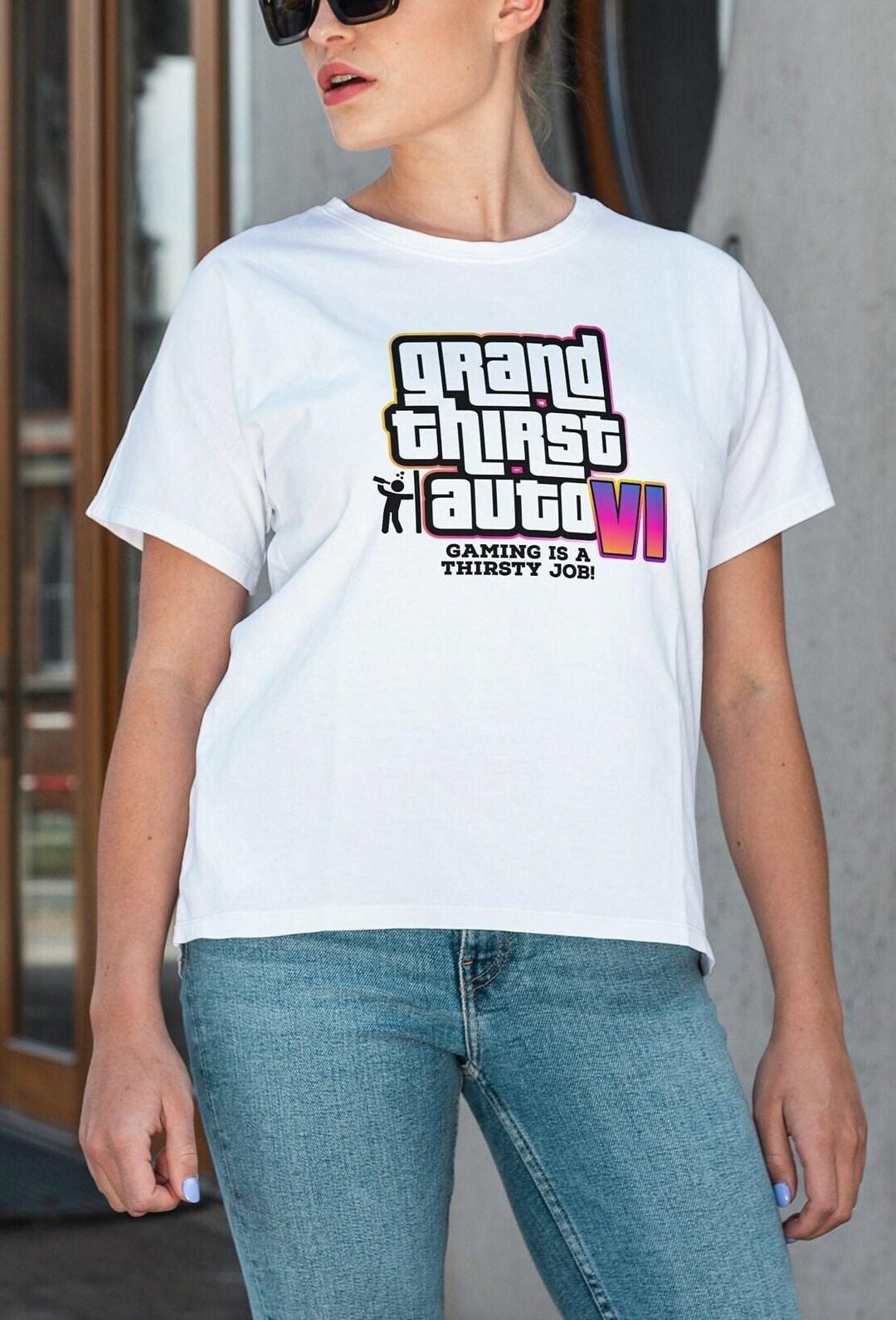 Grand Thirst Auto Gift for Her Gaming Gift for Him Grand Theft Auto ...