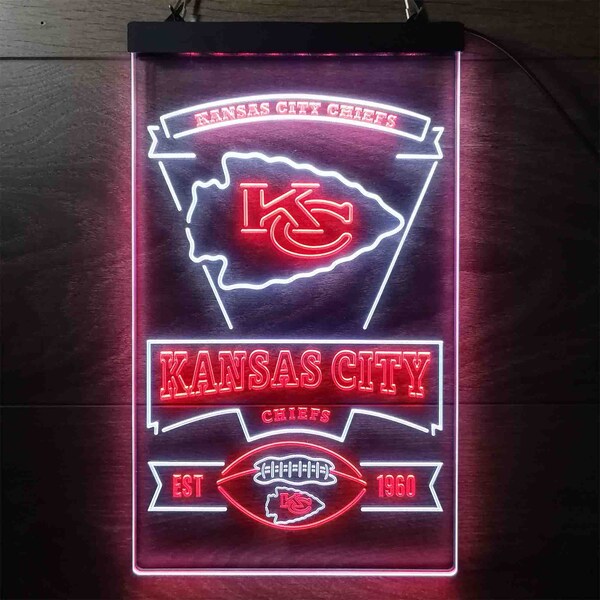 Kansas City Chiefs Neon Sign - Etsy