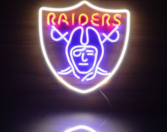 Raiders Neon Bar Light - Etsy