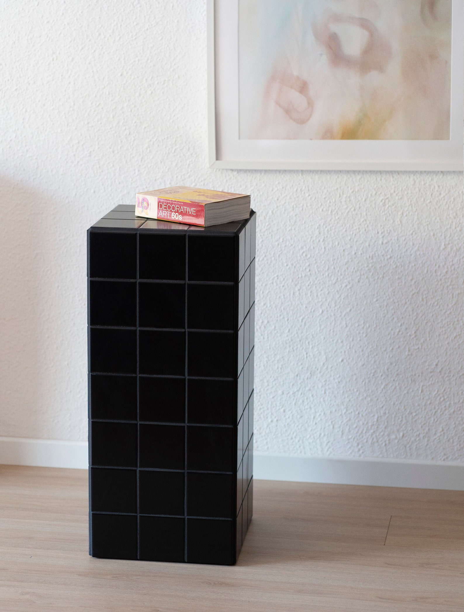 Tiled Plinth Mosaic Totem Column Made of Tiles Furniture to - Etsy