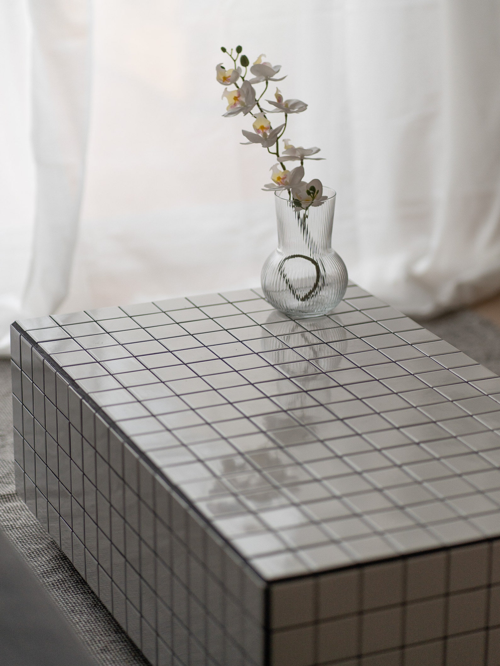 Tiled Coffee Table Home Tiled Decoration Hand Made Tile - Etsy