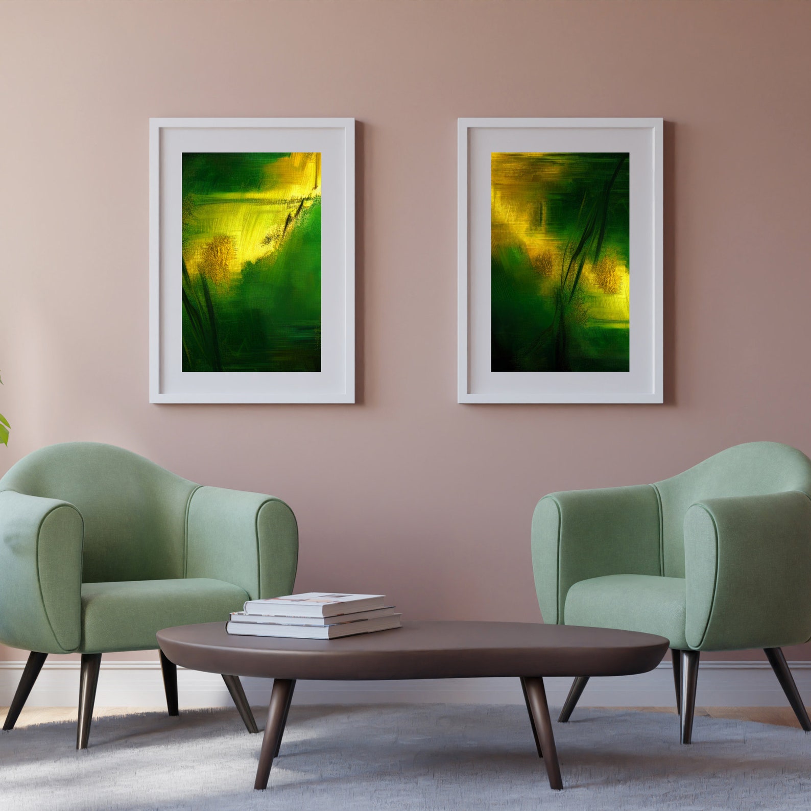 Envy, Wall Art, Digital Download, Prints, Wall Set, Decor, Abstract ...