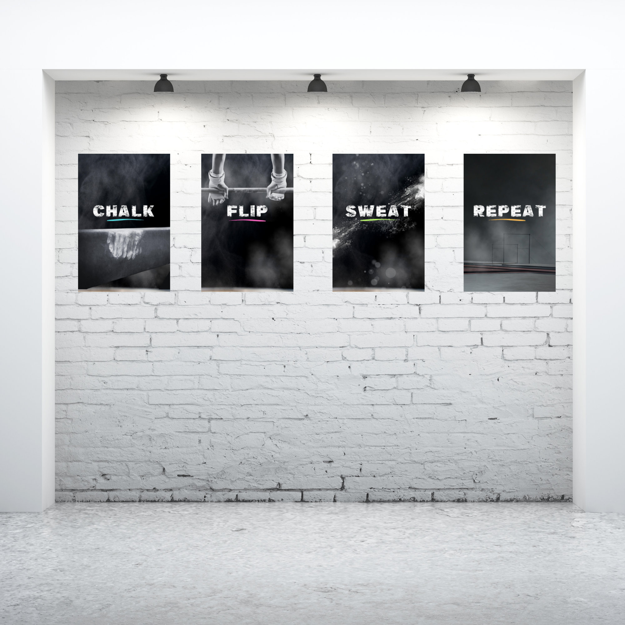 Great Gymnastics, Wall Art, Digital Download, Prints, Wall Set, Decor ...