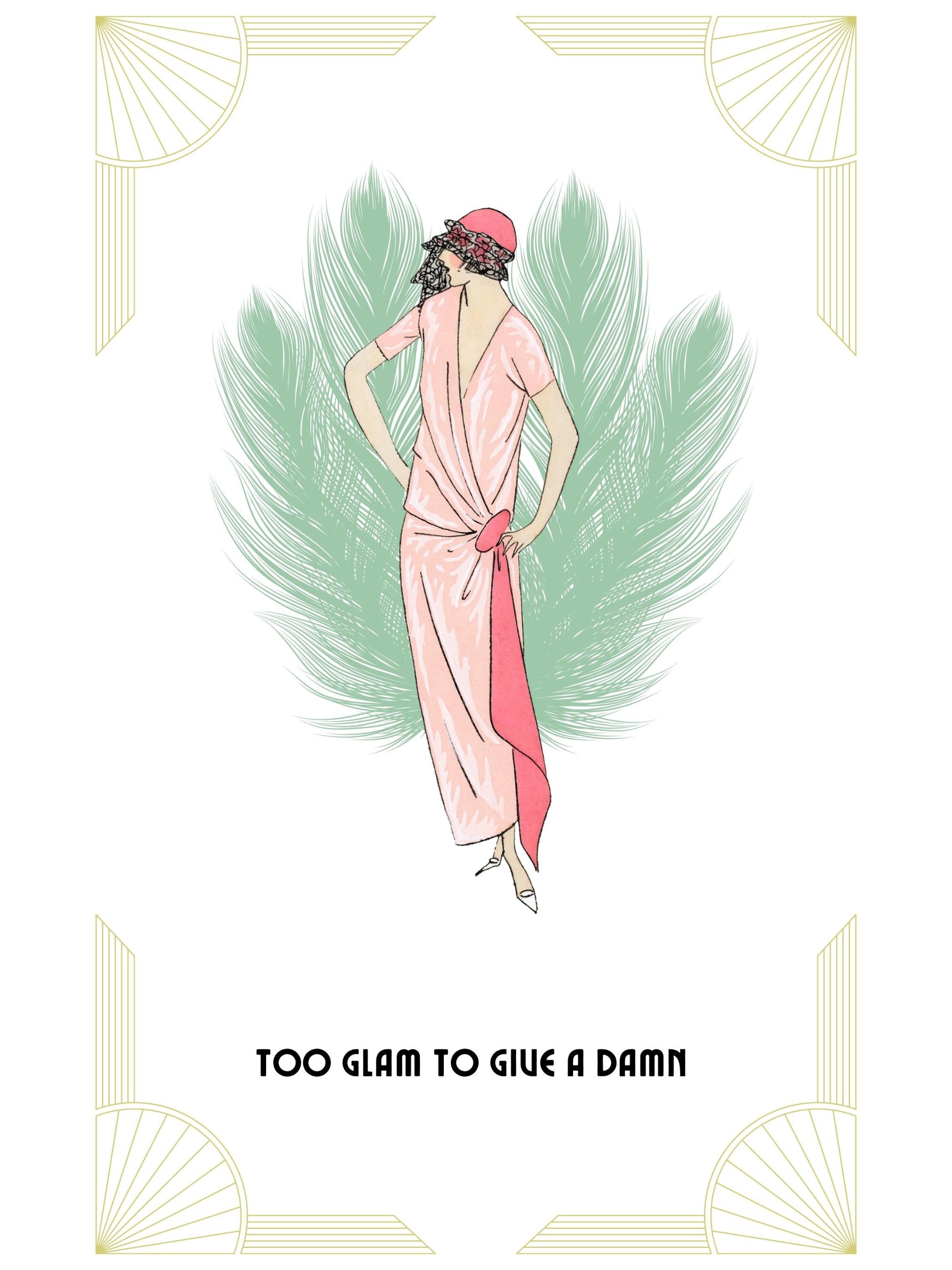 Art Deco Divas, Wall Art, Digital Download, Prints, Wall Set, Decor ...