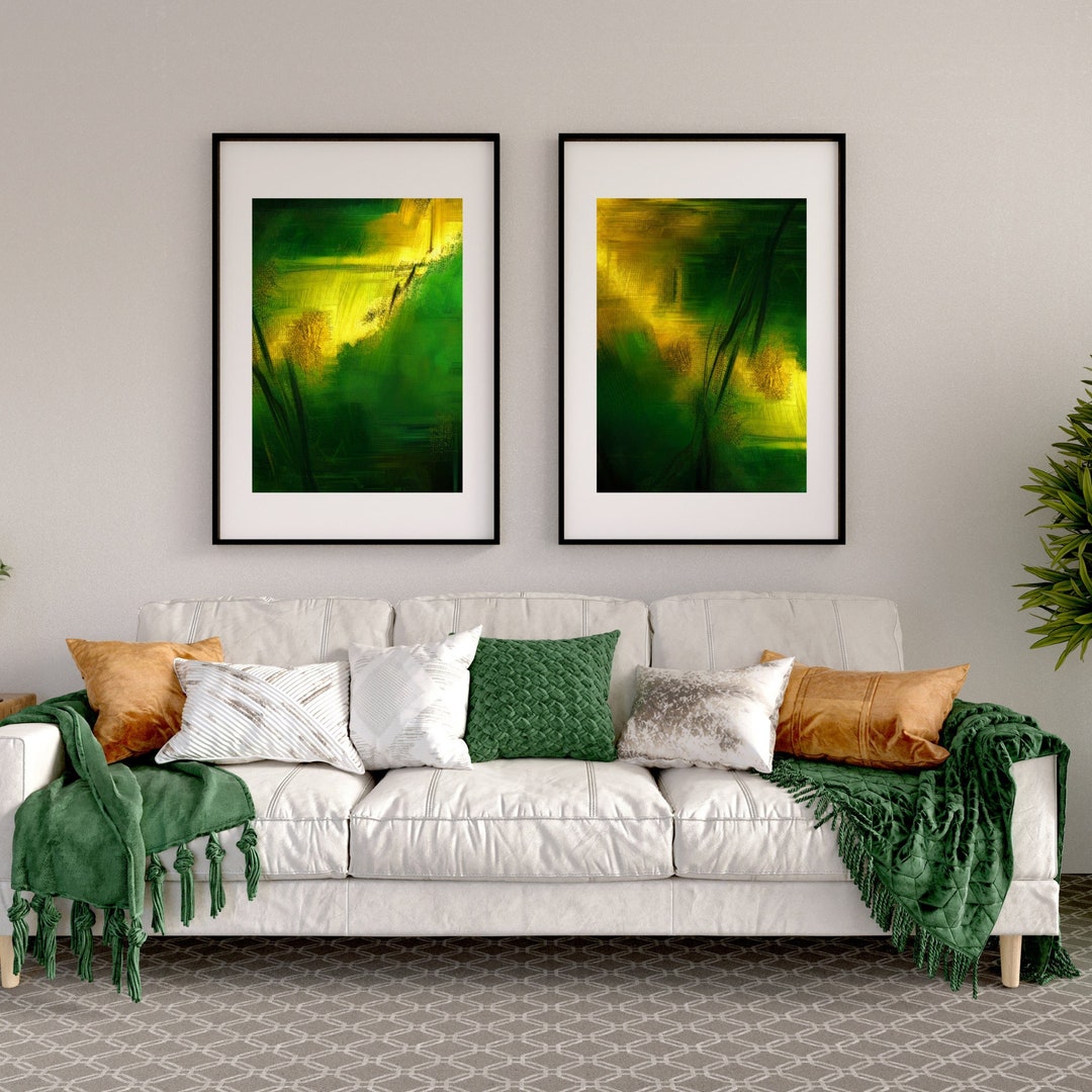 Envy, Wall Art, Digital Download, Prints, Wall Set, Decor, Abstract ...