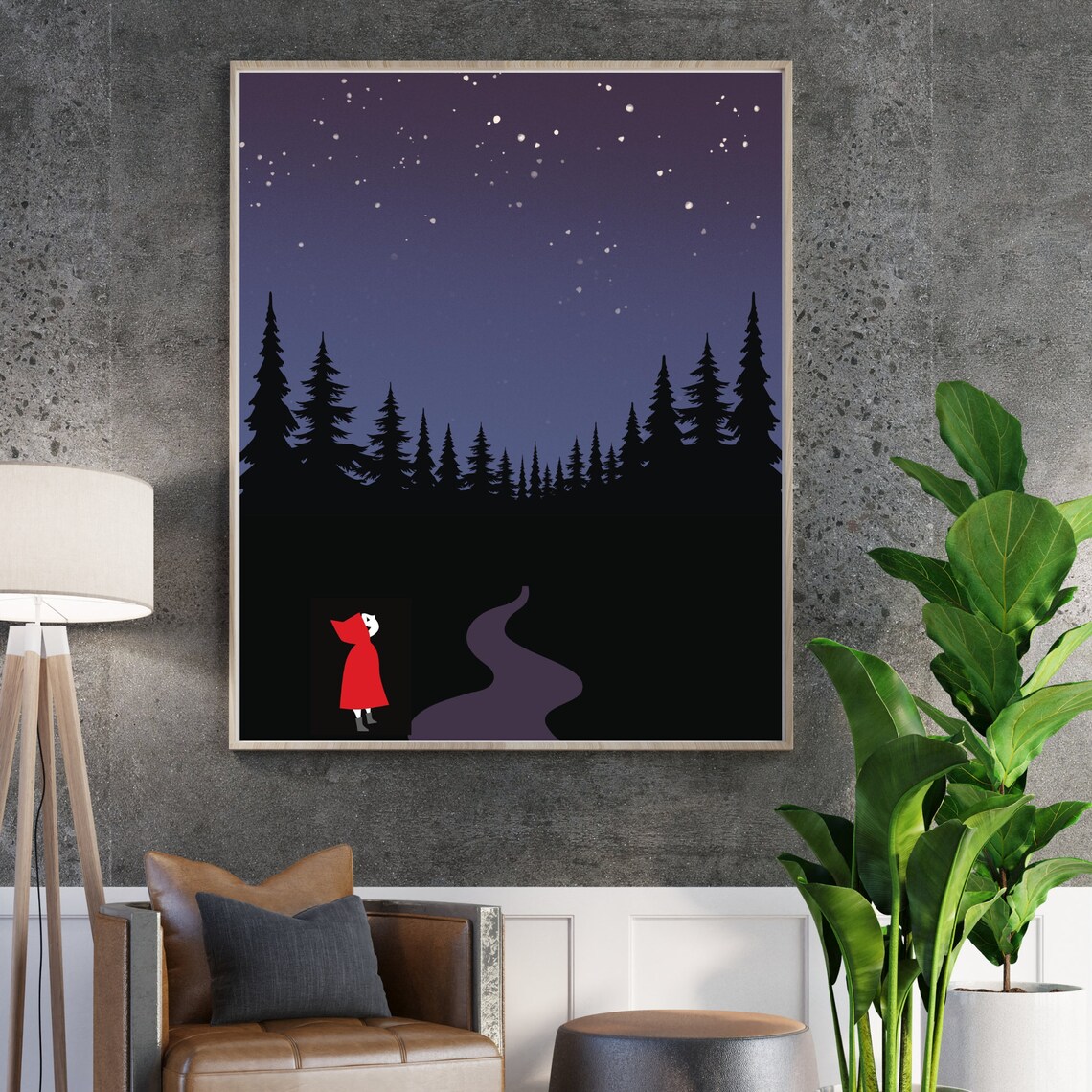 Deep Dark Woods Wall Art, Digital Download, Prints, Wall Set, Decor ...