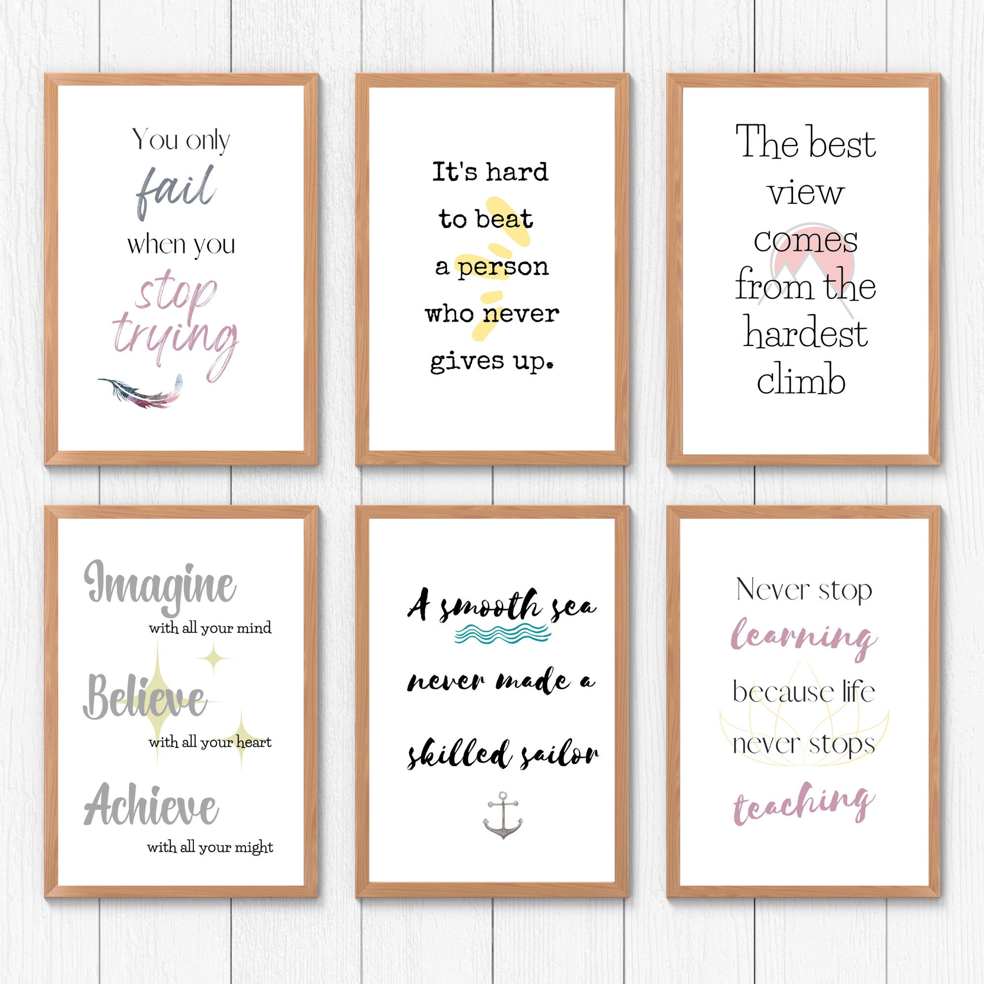 Keep the Faith, Wall Art, Digital Download, Prints, Wall Set, Decor ...