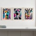 Animal Graffiti, Wall Art, Digital Download, Prints, Wall Set, Decor ...