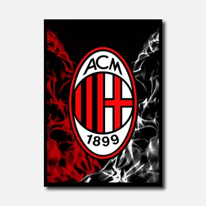 AC Milan PNG Decoration Milan Gifts Milan SVG Seriea Teams Milan Poster ...