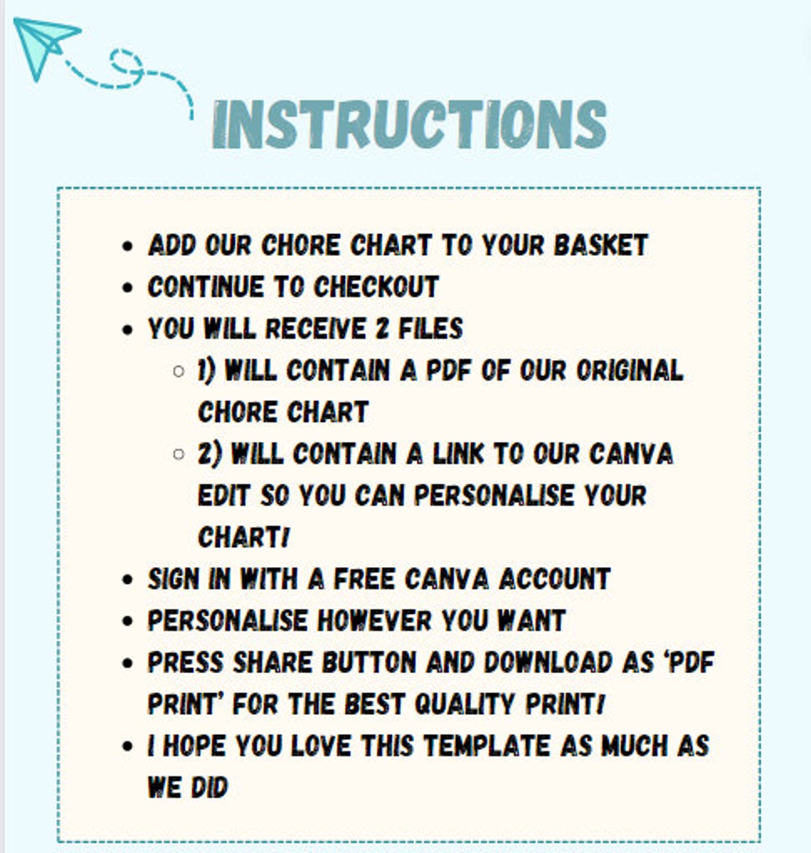 PERSONALISABLE Couples CHORE CHART| Weekly Chart | Couples | Argument ...