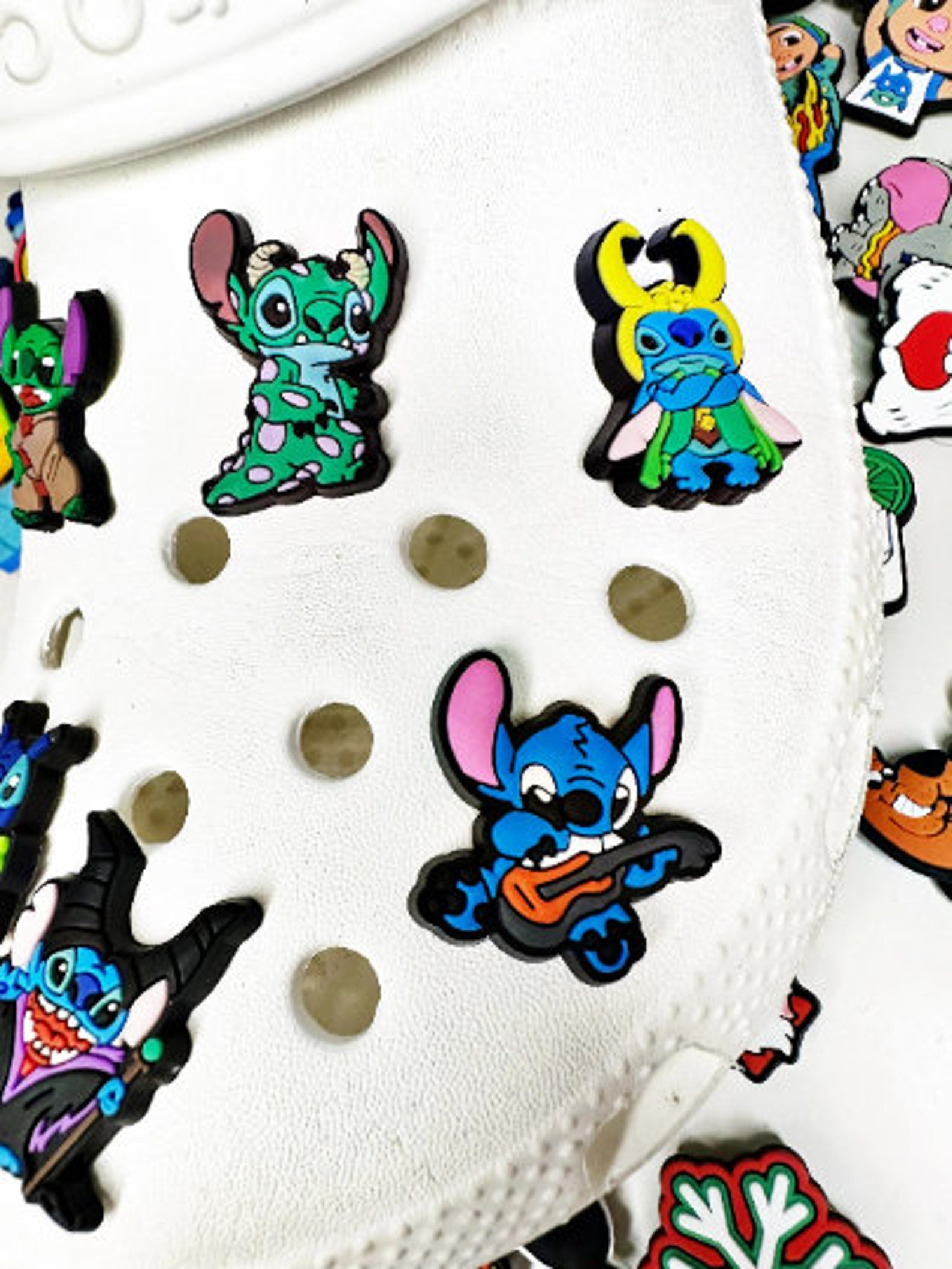 Character Croc Charms Jibbitz Alien Croc Charms Stitch - Etsy UK